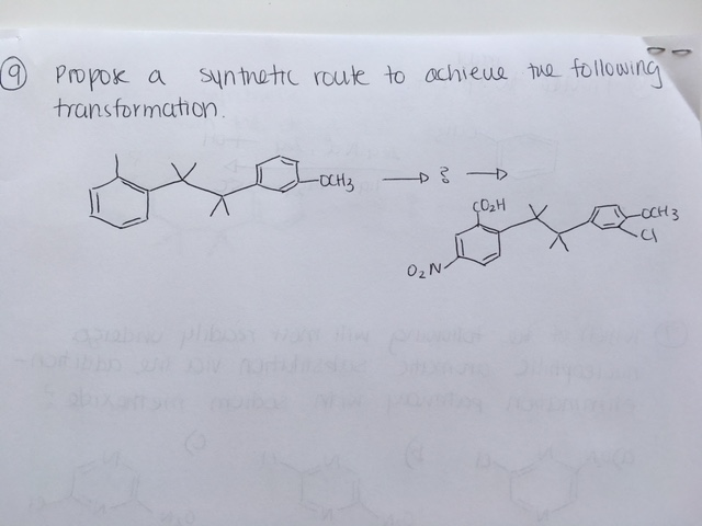 Solved transformahon C02H Cl 02 N | Chegg.com