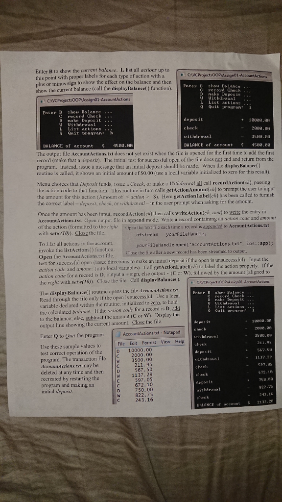 Solved CSIS 223 C++ Object-Oriented Programming | Chegg.com