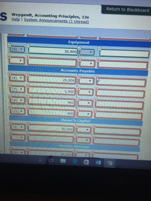 Solved Weygandt, Accounting Principles, 12e Help I System | Chegg.com