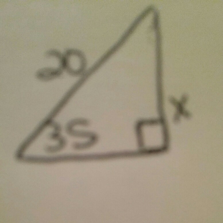 Solved find value of x.round segment lengths to nearest | Chegg.com