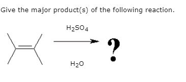 Solved draw the following reactions. if no reaction then | Chegg.com
