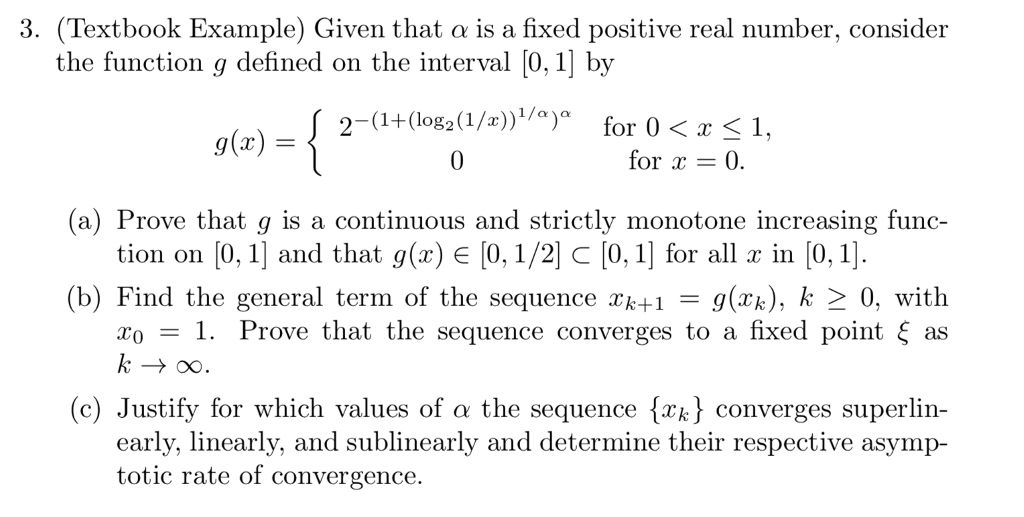 Solved 3. (Textbook Example) Given that a is a fixed | Chegg.com