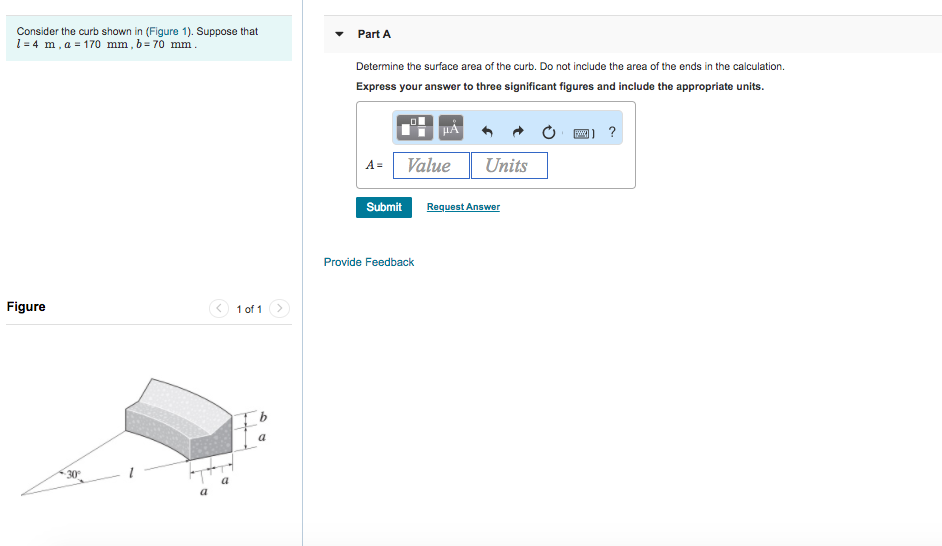 Solved Consider the curb shown in (Figure 1). Suppose that | Chegg.com