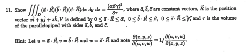 Solved where , are constant vectors, ä is the position | Chegg.com