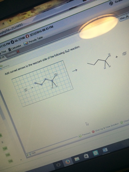 Solved Add curved arrows to the reactant side of the | Chegg.com
