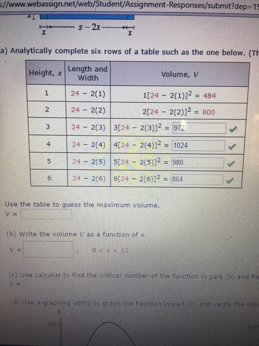 Solved Analytically complete six rows of a table such as the | Chegg.com