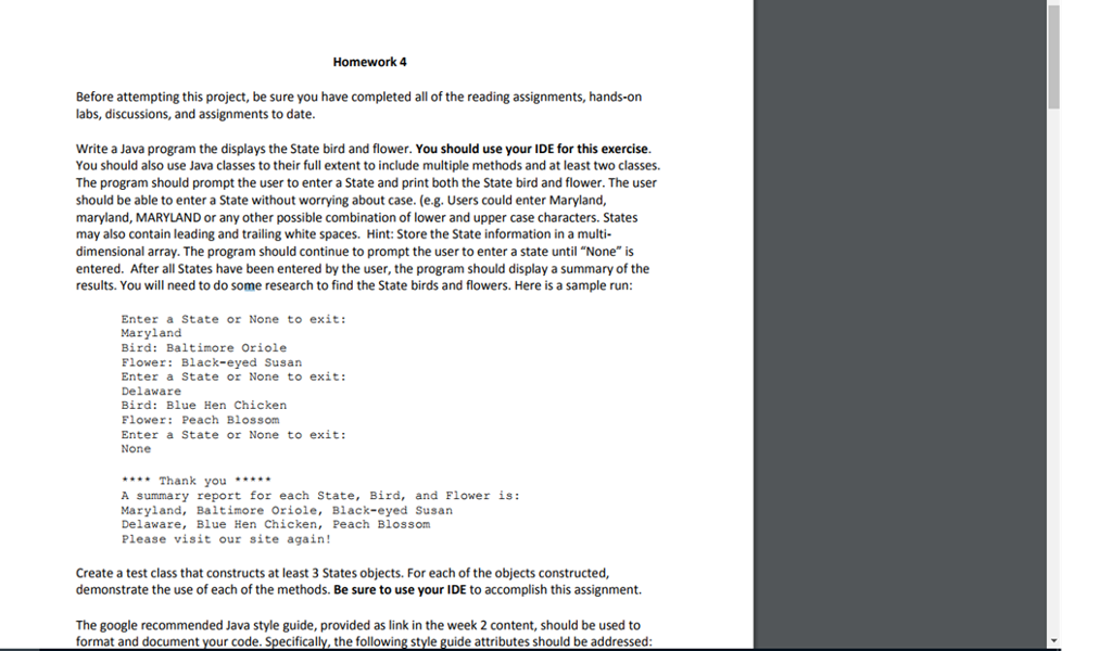 Solved Homework 4 Before attempting this project, be sure | Chegg.com