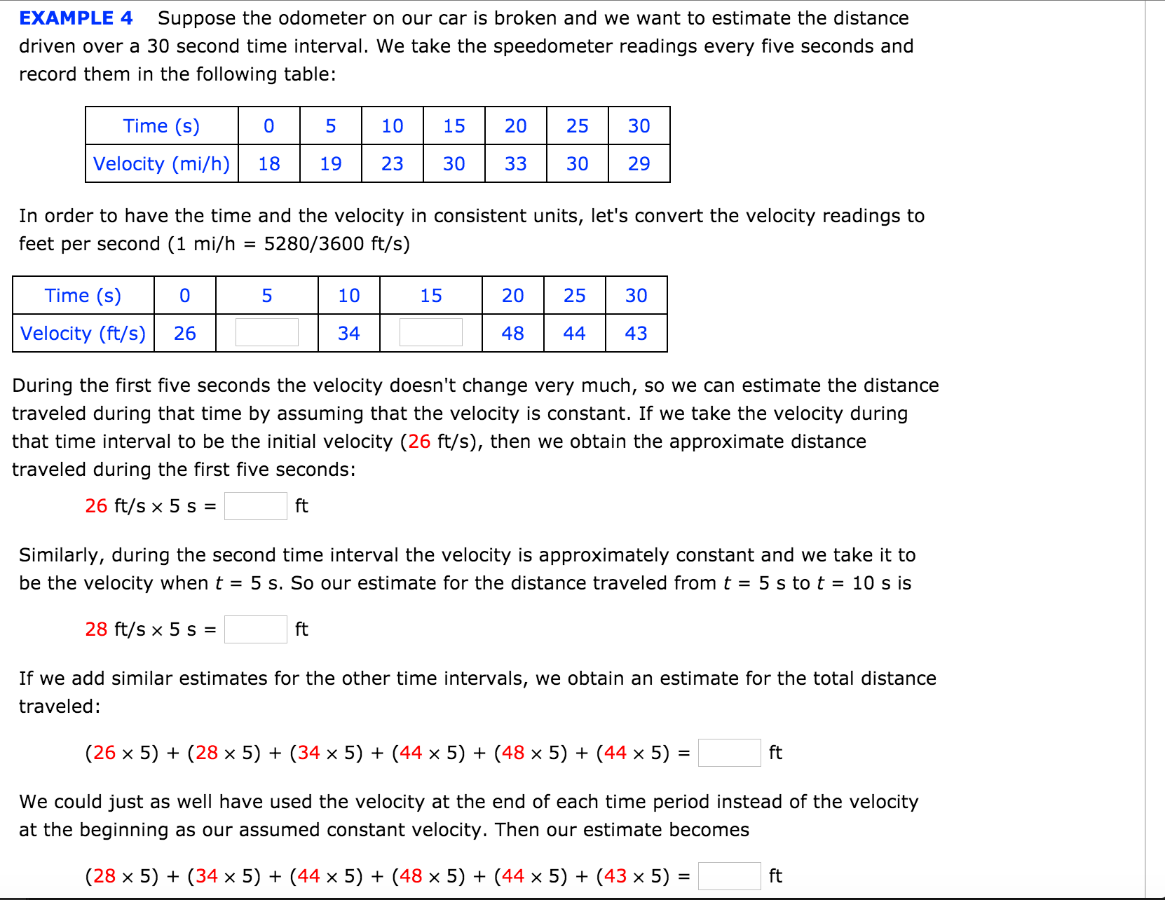 Solved EXAMPLE 4 Suppose The Odometer On Our Car Is Broken Chegg