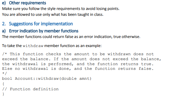 Solved Please follow the instructions and meet all the | Chegg.com