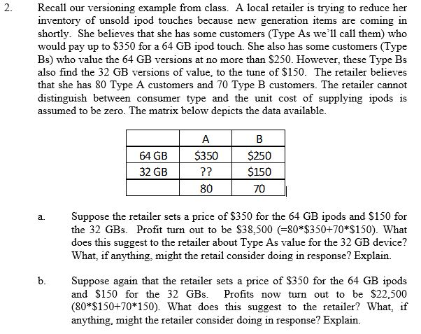 Solved Recall our versioning example from class. A local | Chegg.com
