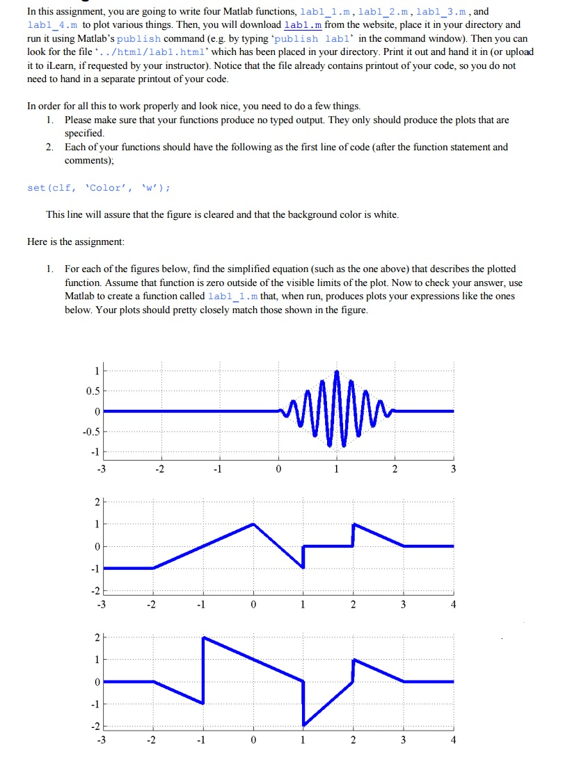 Solved In this assignment, you are going to write four | Chegg.com