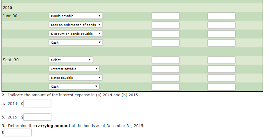 Solved Entries for Bonds Payable and Installment Note | Chegg.com