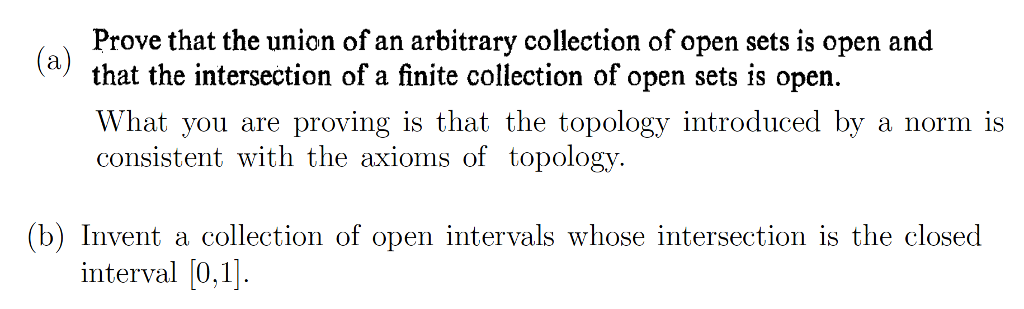 Solved Prove that the union of an arbitrary collection of | Chegg.com