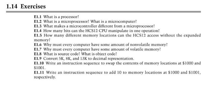 Solved Problems: l. Answer the following Problems from | Chegg.com