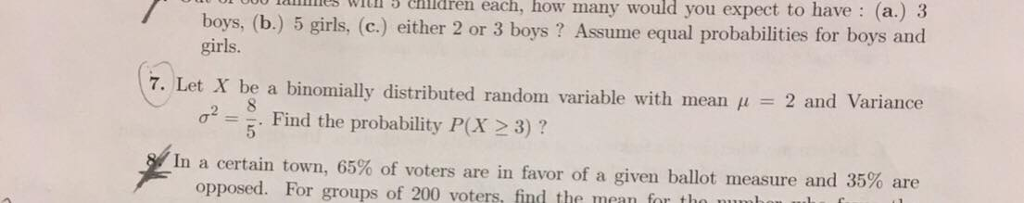 Solved Let X Be A Binomially Distributed Random Variable 