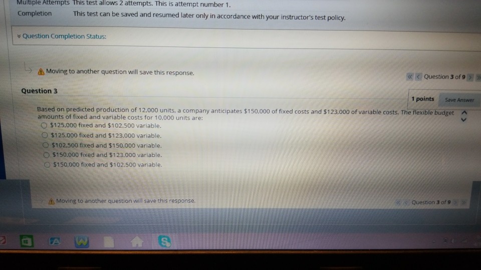Solved Multiple Attempts This test allows 2 attempts. This | Chegg.com Solved Multiple Attempts This test allows 2 attempts. This | Chegg.com