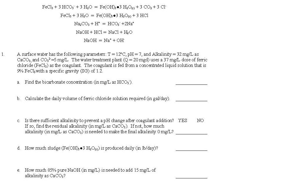 FeCl +3 HCO +3 aO Fe(OH)3 00+3 CO2 +3 Cl NaOH + HCl = | Chegg.com