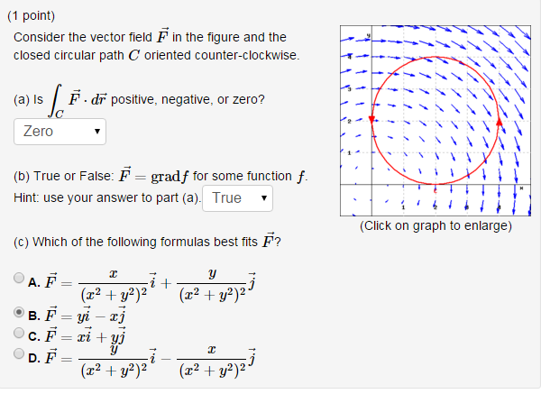 Solved Consider the vector field vector F in the figure and | Chegg.com