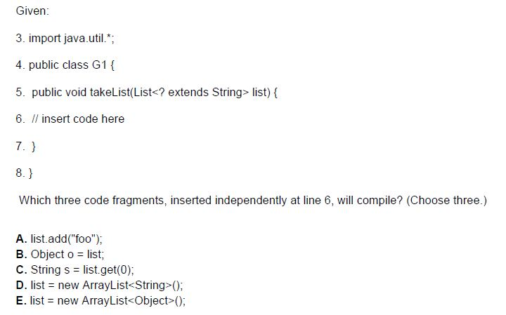 Solved Given 3. import java.util. 4. public class G1 ( 5. | Chegg.com