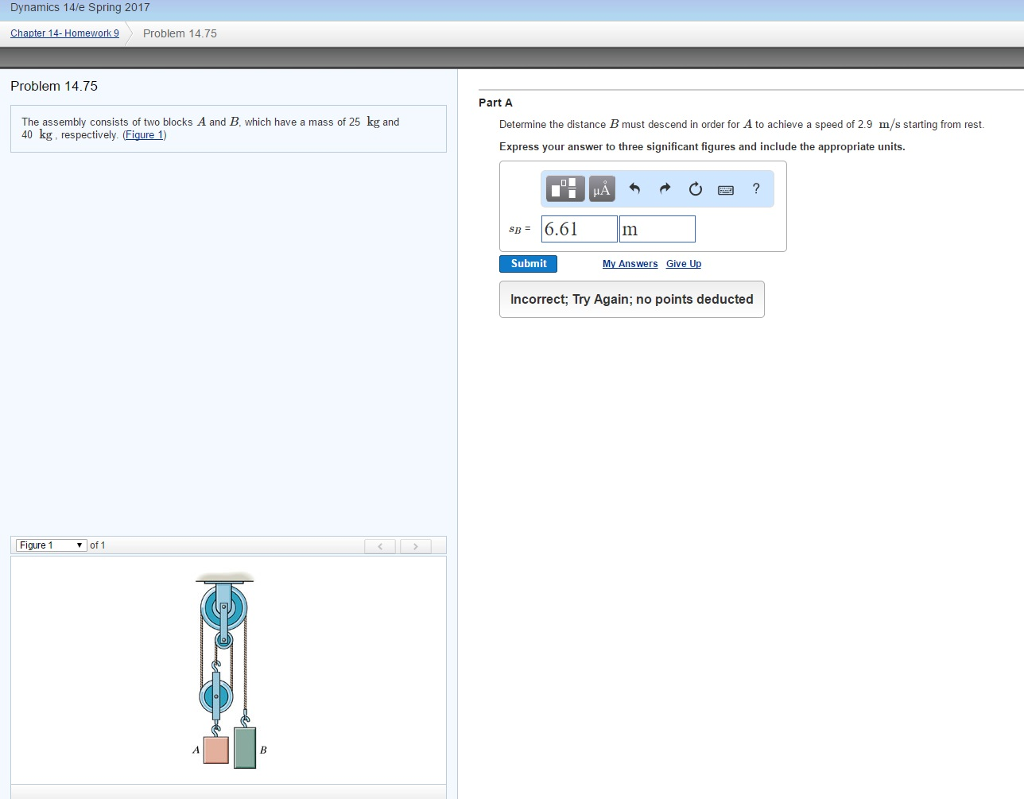 Solved The assembly consists of two blocks A and B which | Chegg.com