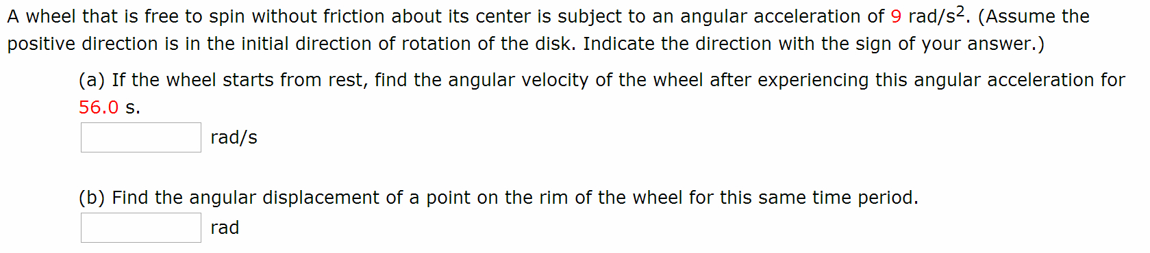 Solved A wheel that is free to spin without friction about | Chegg.com