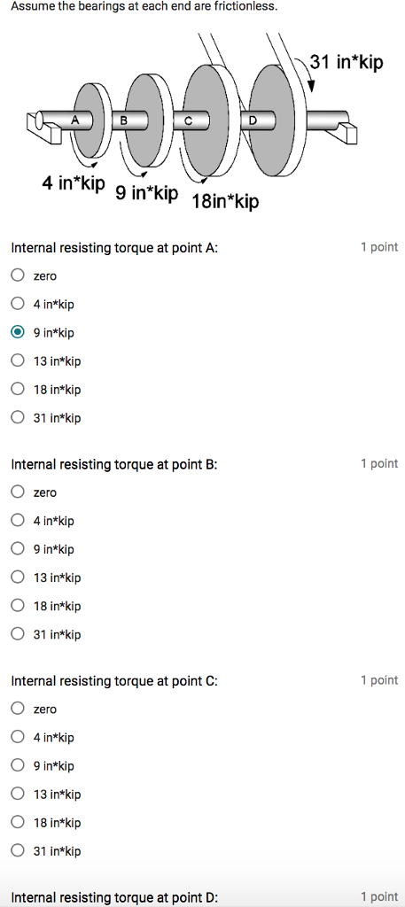 Solved Assume the bearings at each end are frictionless. 31 | Chegg.com