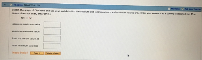 Solved Sketch the graph of f by hand and use your sketch to | Chegg.com
