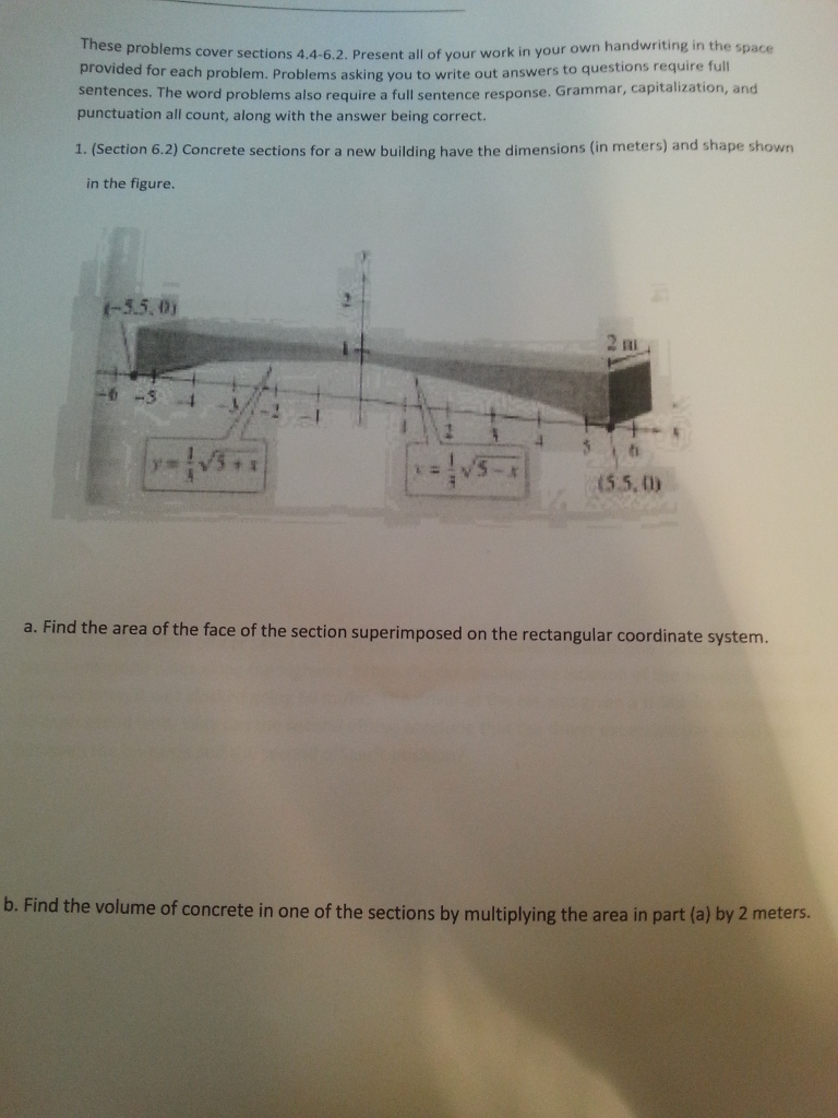 Solved The in your own handwriting in the space ese problems | Chegg.com