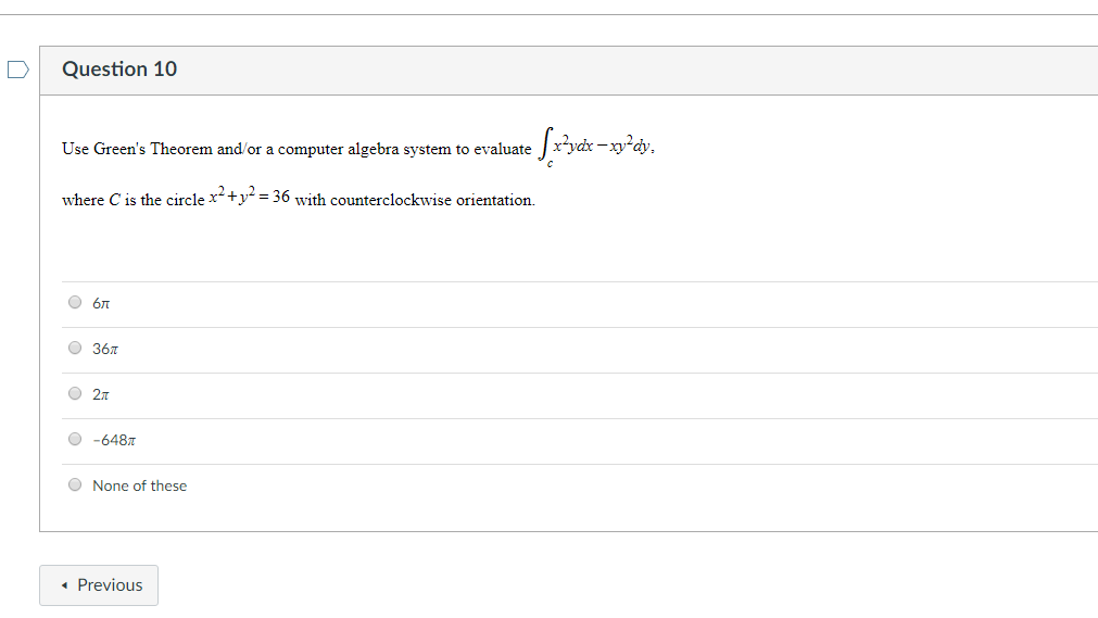 Solved Use Green's Theorem and or a computer algebra system | Chegg.com