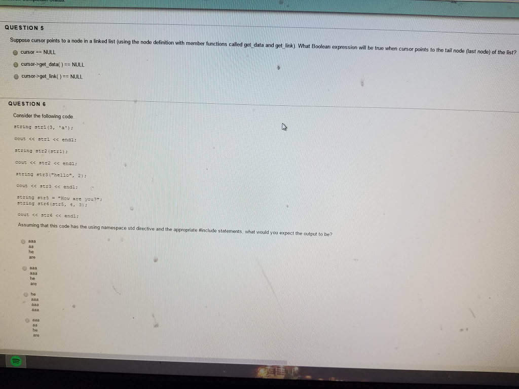 Solved Suppose cursor points to a node in a linked list | Chegg.com