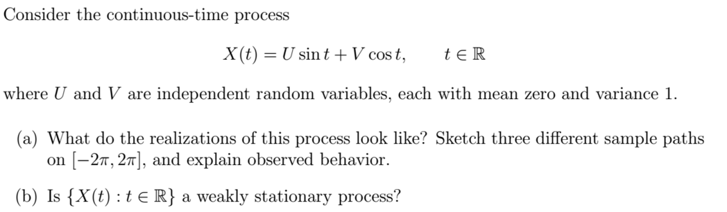 What Do The Realizations Of This Continuous Time