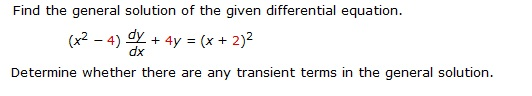Solved Find the general solution of the given differential | Chegg.com