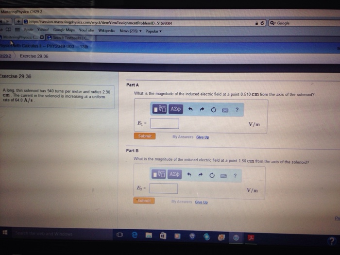 Solved CH29-2 1 + 6 https//sessonnisteingphy | Chegg.com