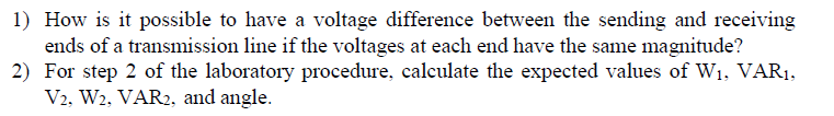 Solved 1) How is it possible to have a voltage difference | Chegg.com