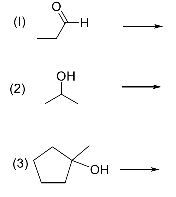 Solved Complete each equation below with the structure of | Chegg.com