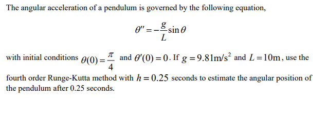 Angular Acceleration Equation