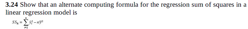 Solved Show that an alternate computing formula for the | Chegg.com