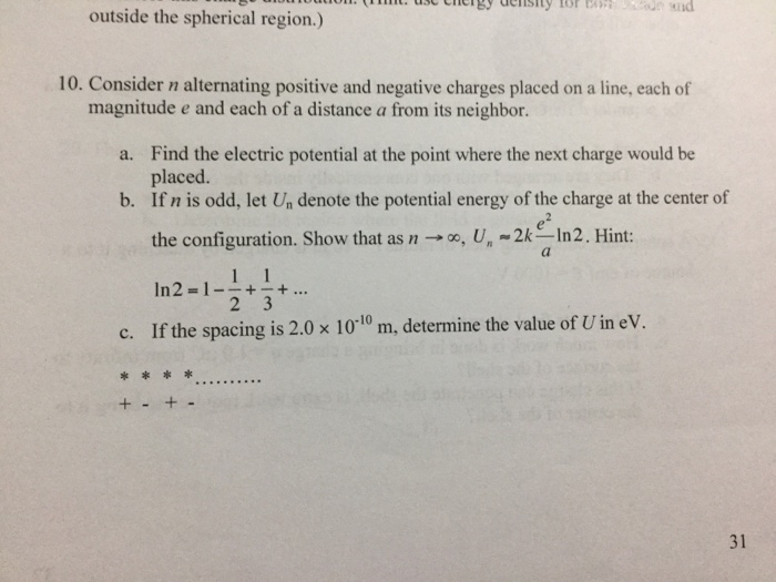 Solved Electrostatic potential and potential energy | Chegg.com
