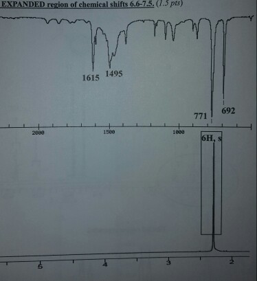 Solved Give the structure of the compound (C8H10) having 1H | Chegg.com