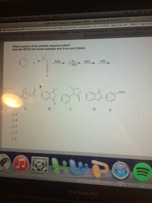 Solved What is product of the synthetic sequence below? note | Chegg.com