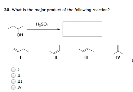 Solved What is the major product of the following reaction? | Chegg.com