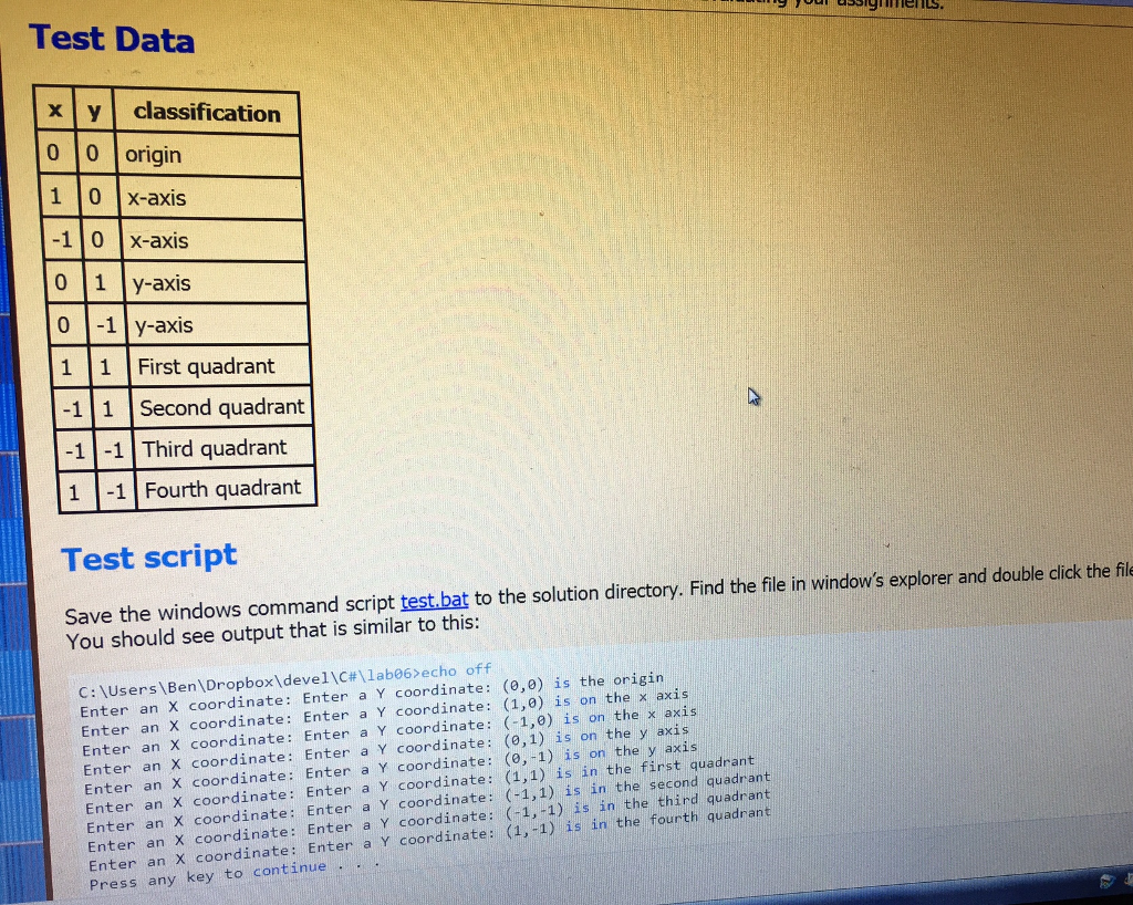 Solved Create a Console application called Coordinates that | Chegg.com