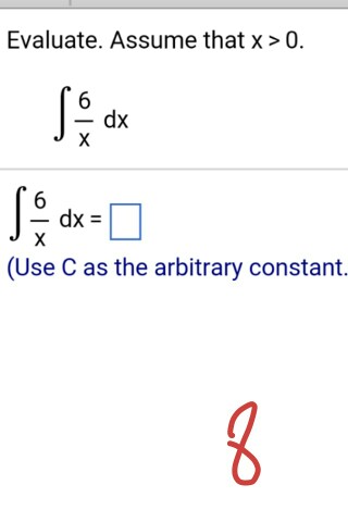Solved Evaluate. -dx (Use C as the arbitrary constant.) C as | Chegg.com