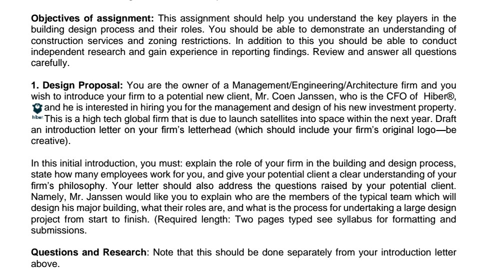 Solved Objectives of assignment: This assignment should help | Chegg.com