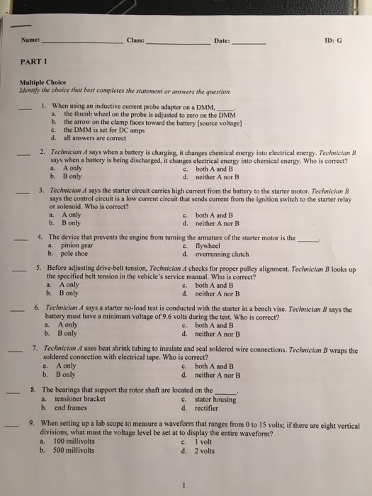 Solved When using an inductive current probe adapter on a | Chegg.com