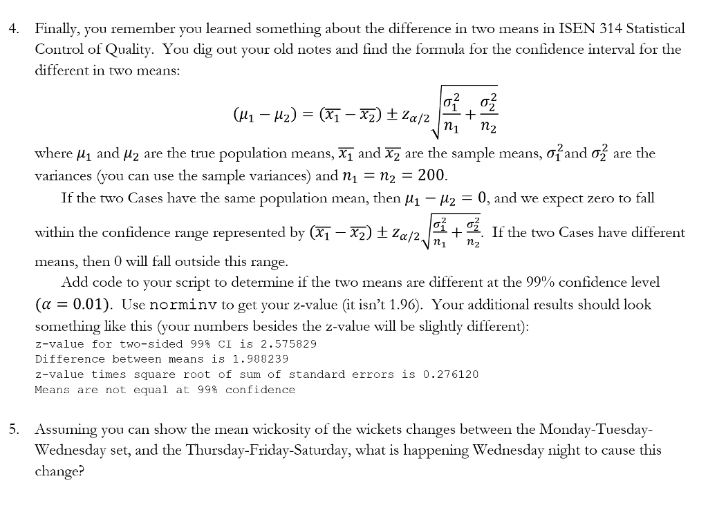 Using normpdf, normcdf and norminv for statistical | Chegg.com