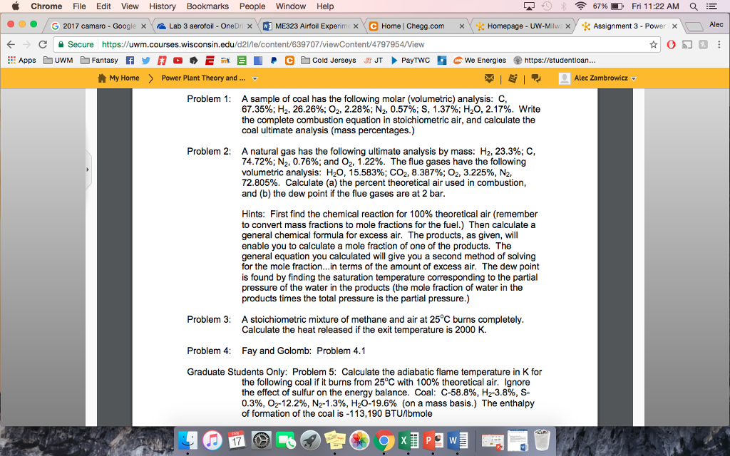 Solved Chrome File Edit View History Bookmarks People Window | Chegg.com