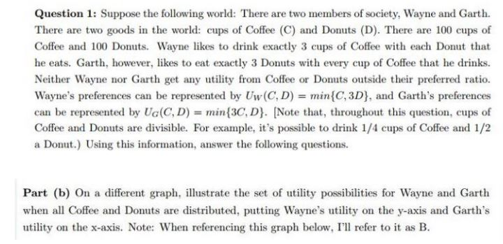 Solved utility question | Chegg.com