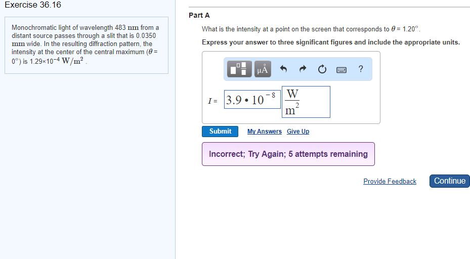 Solved Monochromatic Light Of Wavelength 483 Nm From A