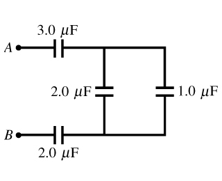Solved what is the equivalent capacitance in micro farads | Chegg.com
